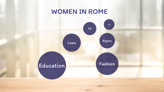 Roles of Women in Ancient Rome by ELSA HERNANDEZ on Prezi