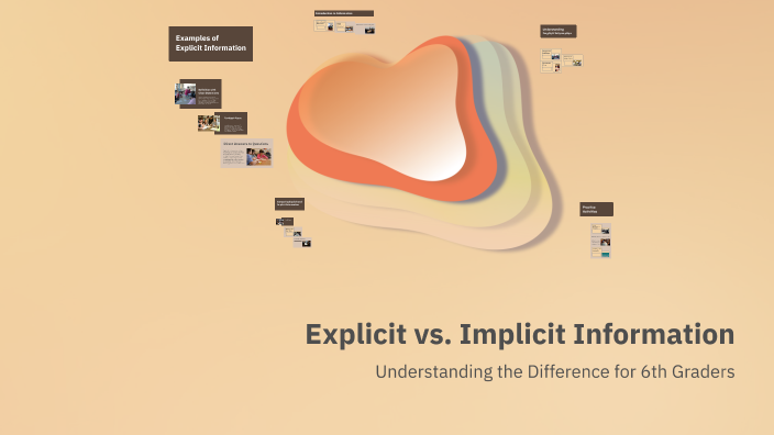 Explicit vs. Implicit Information by Briana Harris on Prezi