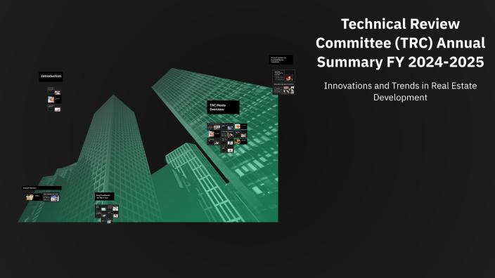 Technical Review Committee (TRC) Annual Summary FY 2024-2025 by Riya ...