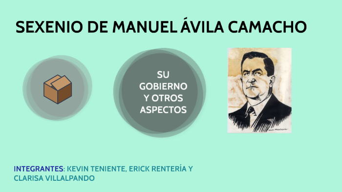 SEXENIO DE MANUEL ÁVILA CAMACHO by Clarisa Maricruz Villalpando Pérez ...
