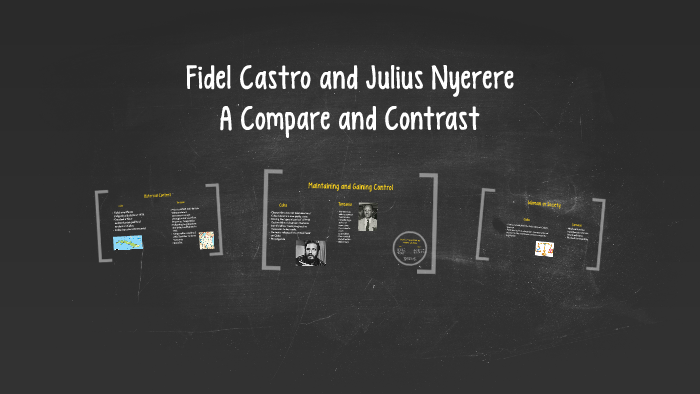 Fidel Castro and Julius Nyerere by Tiye Garrett-Mills on Prezi