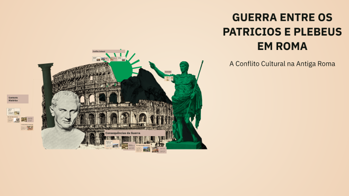 GUERRA ENTRE OS PATRICIOS E PLEBEUS EM ROMA by miguel salmazo on Prezi