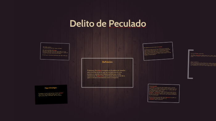 Delito de Peculado by julio armando contreras lino on Prezi