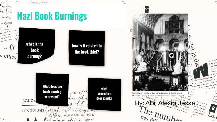 Nazi Book Burning by Abi Medoza on Prezi
