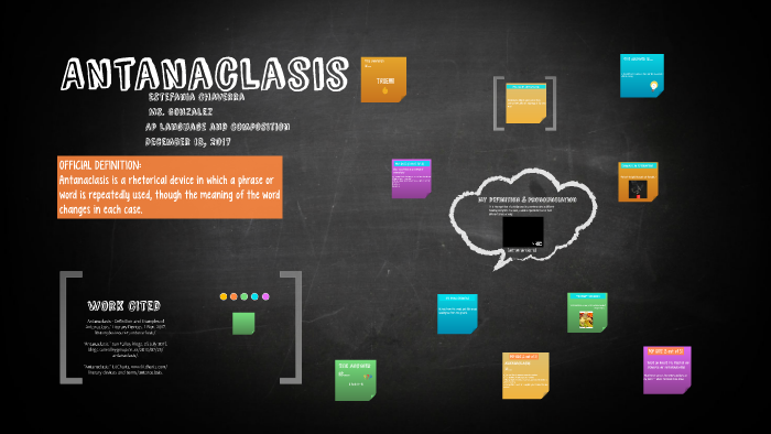 Antanaclasis by Estefania Chaverra on Prezi