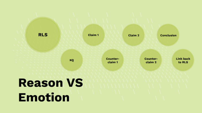 Reason vs emotion tok presentation by Katya Wagner on Prezi
