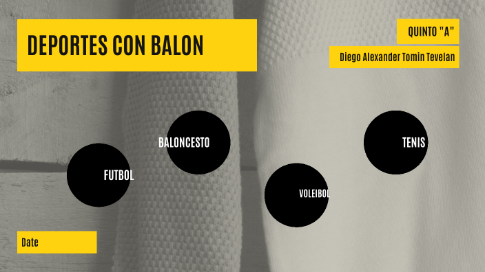 DEPORTES CON BALON by Alexander tomin on Prezi