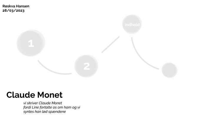 claude monet by Røskva Hansen on Prezi