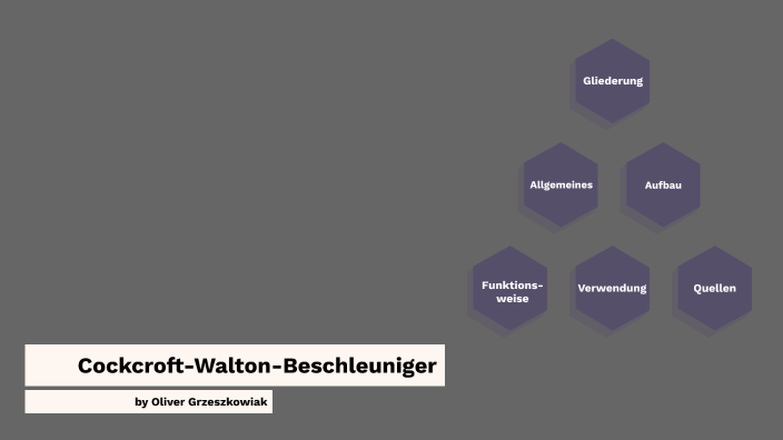 Physik LK - Cockcroft Walton Accelerator by Oli Gr on Prezi