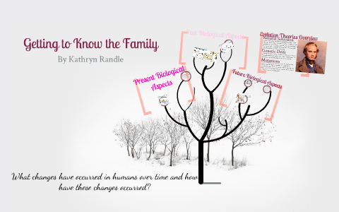 Getting to know the Family - What changes have occurred in humans over ...