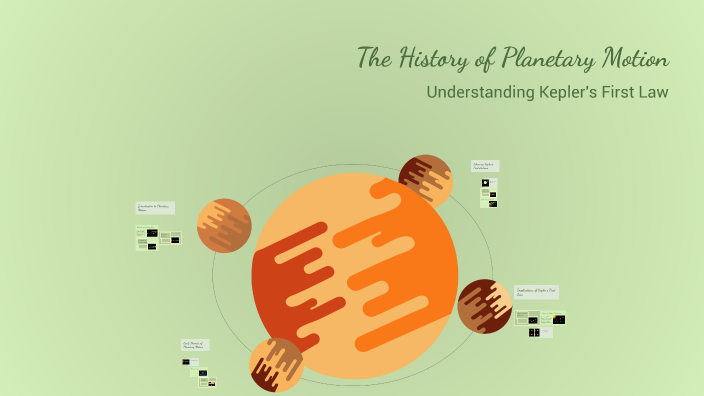 The History of Planetary Motion by Robert Dickerman on Prezi
