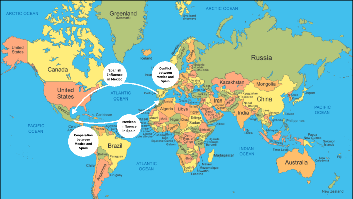 Annotated Map of Influence by Bailey Moore on Prezi