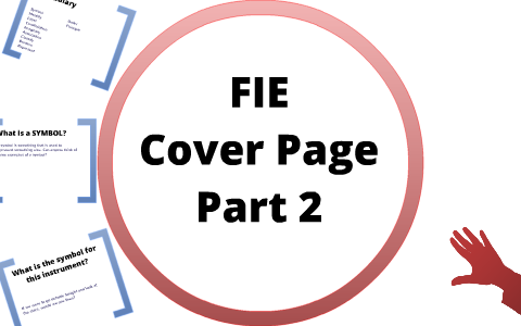 Cover Page Part II by Caroline Fines