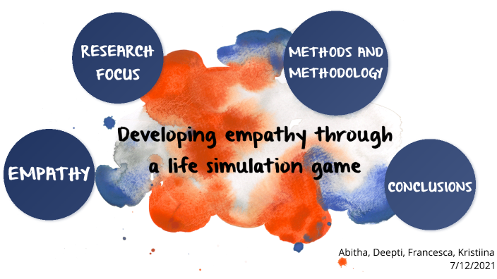 Developing empathy through a simulation game by Francesca De Sanctis on ...