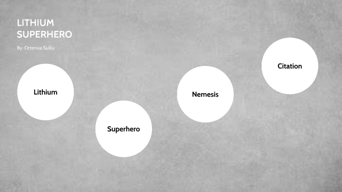 Dr. Lithie by Tessa Sulku on Prezi