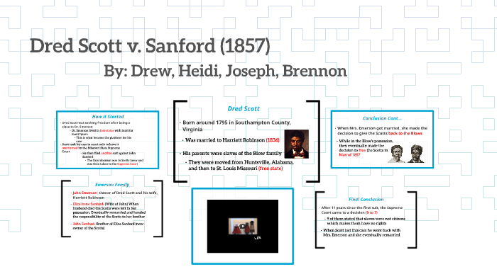 Dred Scott v. Sanford (1857) by on Prezi