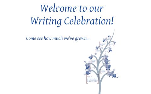 End of Year Writing Celebration by Kristen Levy