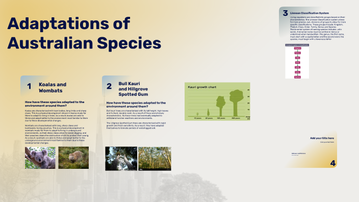 Adaptation of Australian Species by Arya Haque on Prezi