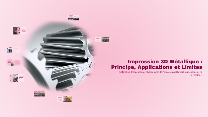 Impression 3D Métallique : Principe, Applications et Limites by Malak ...