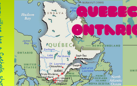 The Core Provinces- Quebec & Ontario by chelby hinson on Prezi