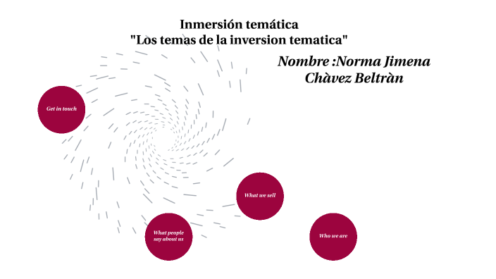 Inmersión temática Manning, M., Manning, G. Long, R. (2000) by Jimena ...
