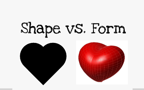 Shape versus Form by Tabitha Eller on Prezi