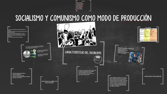SOCIALISMO Y COMUNISMO COMO MODO DE PRODUCCIÒN by cristian camilo ...