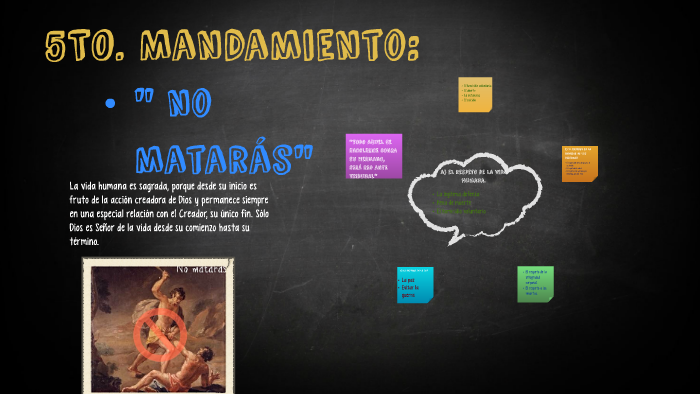 5TO. Mandamiento: NO MATaRÁS by on Prezi