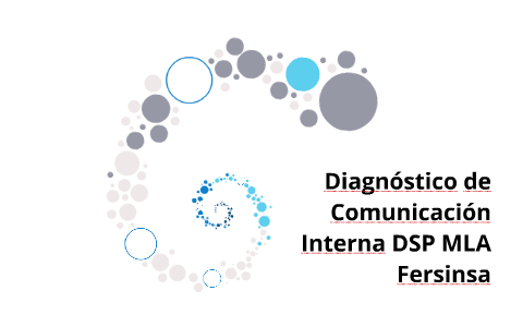 Diagnóstico de Comunicación Interna DSP MLA Fersinsa by Adilene Palma ...