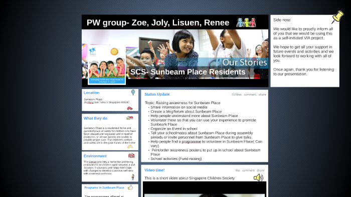 Singapore Children Society- Sunbeam Place Residents by Frosty ...