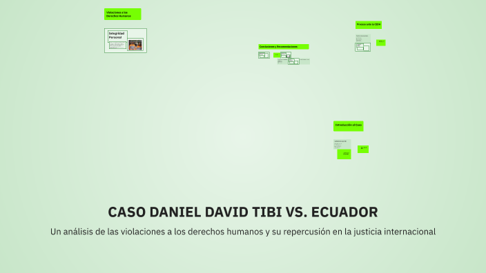 CASO DANIEL DAVID TIBI VS. ECUADOR by ED Aleguya on Prezi