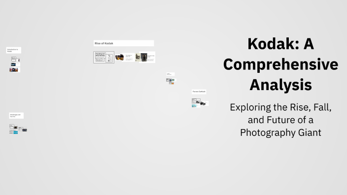 The Rise and Fall of Kodak: Lessons in Strategic Failure by Ananda Intuprapha on Prezi