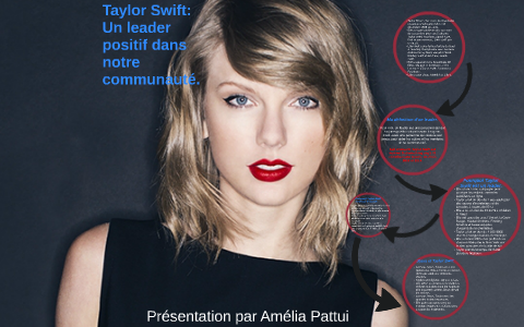 Taylor Swift: Un leader positif dans la communauté d'aujourd by Amelia ...