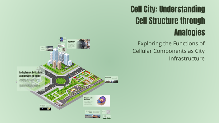 Cell City: Understanding Cell Structure through Analogies by Genesis ...