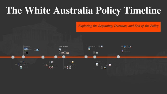 The White Australia Policy Timeline by Kingsley McLachlan on Prezi