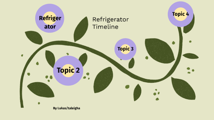 Refrigerator timeline by taleigha Benson on Prezi
