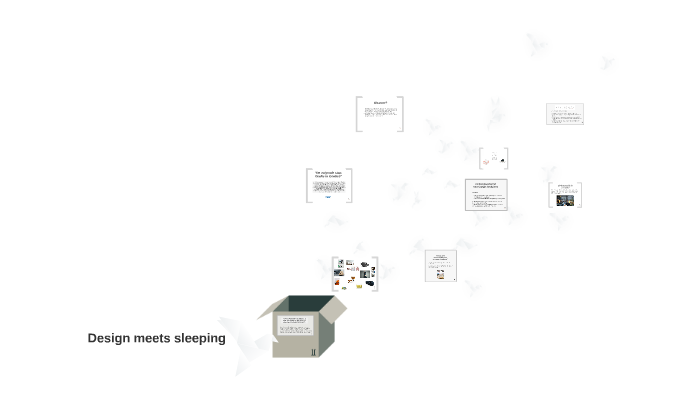Design meets sleeping by Inge Blommaert on Prezi