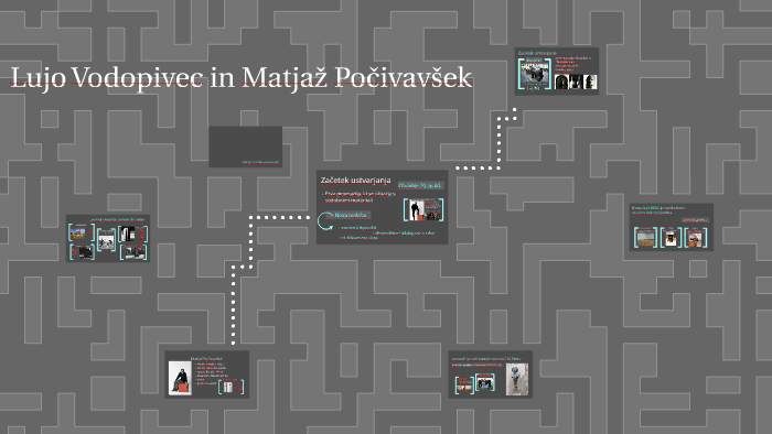 Lujo Vodopivec in Matjaž Počivavšek by Klara Železnikar on Prezi