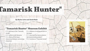 Tamarisk Hunter by skylar acito on Prezi Design