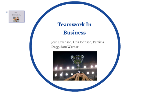 Teamwork In Business by Josh Levenson