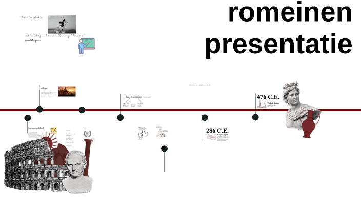 Romeinen presentatie by Linda Schroijen on Prezi