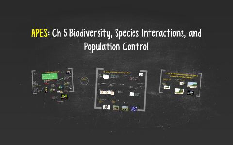 APES: Ch 5 Biodiversity, Species Interactions, and Populatio by Valerie ...