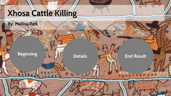 Xhosa Cattle Killing Movement by Mellisa Park on Prezi