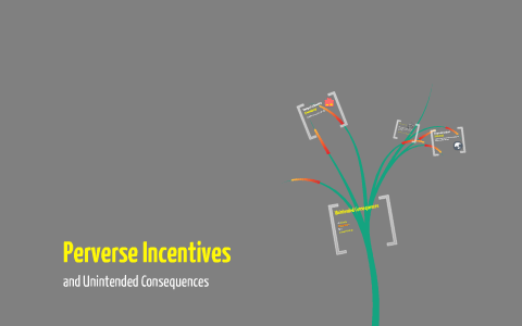 Perverse Incentives and Unintended Consequences by Albert Suckow on Prezi