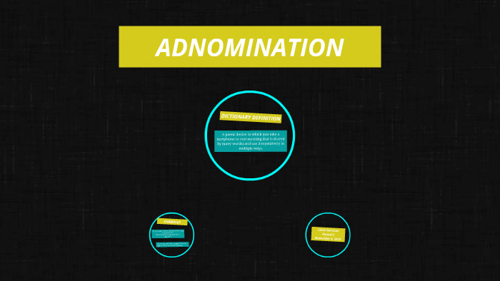 ADNOMINATION by ciara garrison on Prezi