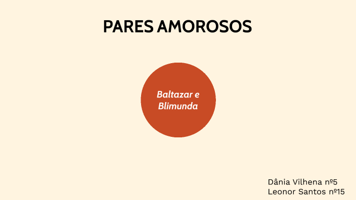 Baltazar e Blimunda by Leonor Santos on Prezi
