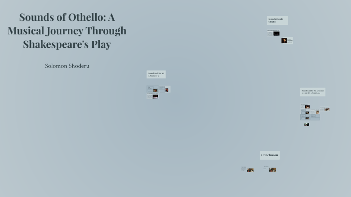 Sounds of Othello: A Musical Journey Through Shakespeare's Play by ...