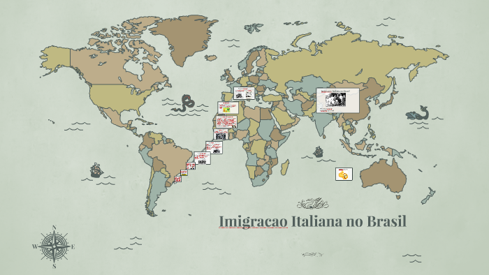 Imigracao italiano para o Brasil by Maria Clara Batista on Prezi