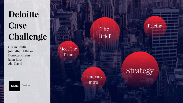 Deloitte Case Challenge by Ocean Smith on Prezi