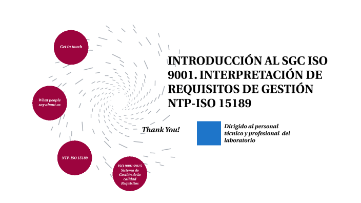 SGC ISO 9001 - Interpretación de requisitos de gestión NTP ISO 15189 by ...